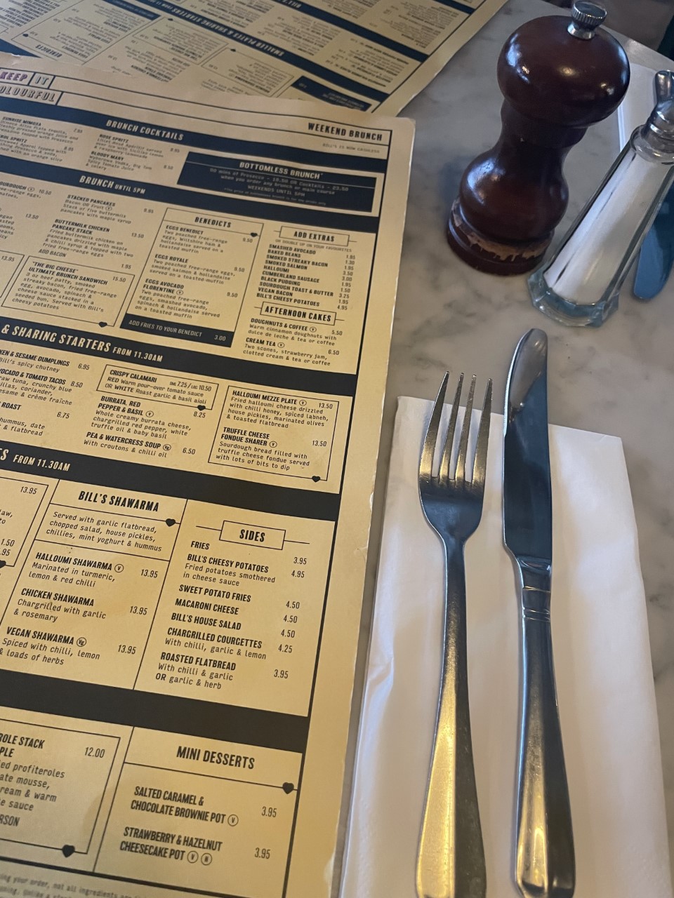 Bill's Restaurant Review - We Love Brum